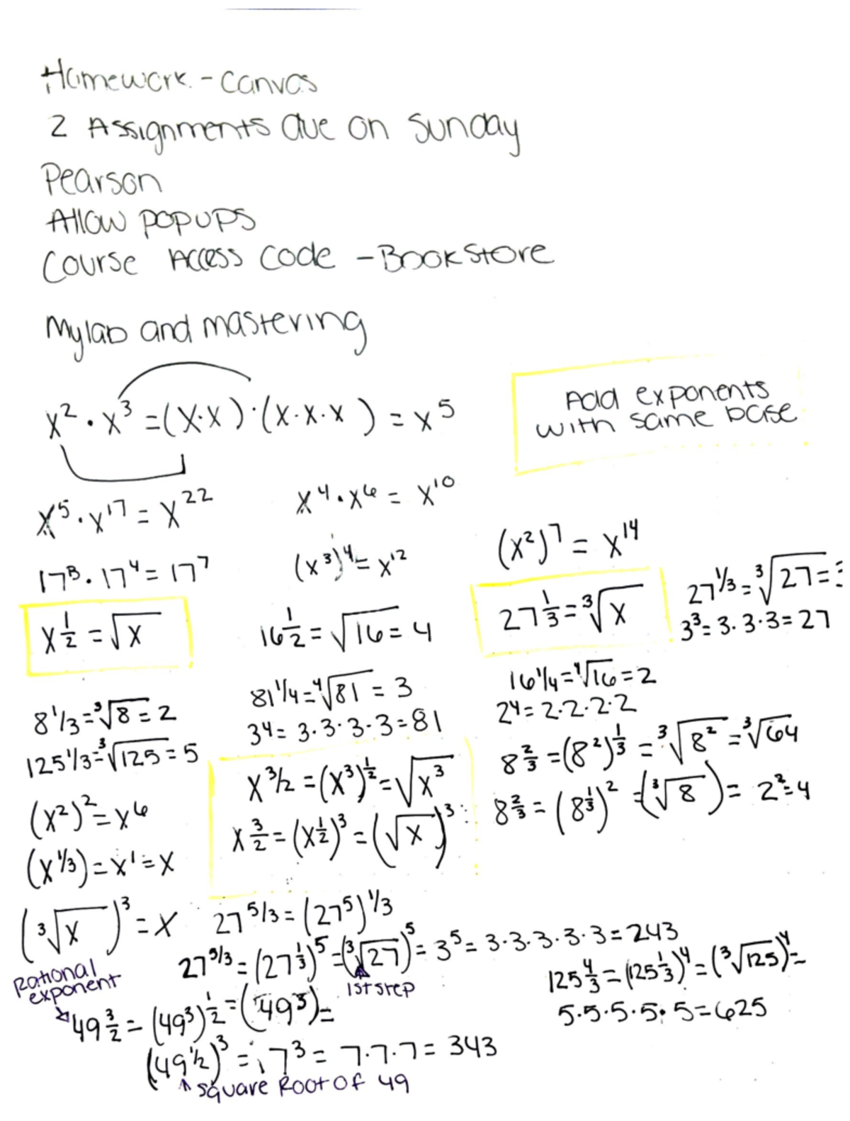 Multiplying by Reciproical - Homework - canvas 2 Assignments due on ...