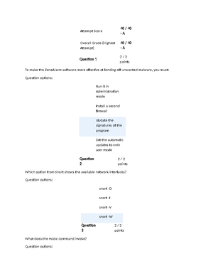 Module 3 Lab - Attempt Score 38 / 40 - A Overall Grade (Highest Attempt ...