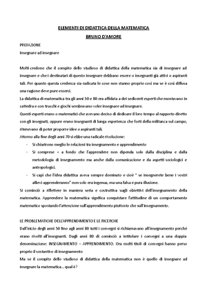 Docsity didattica della matematica problemi di matematica rosetta zan - Didattica della ...