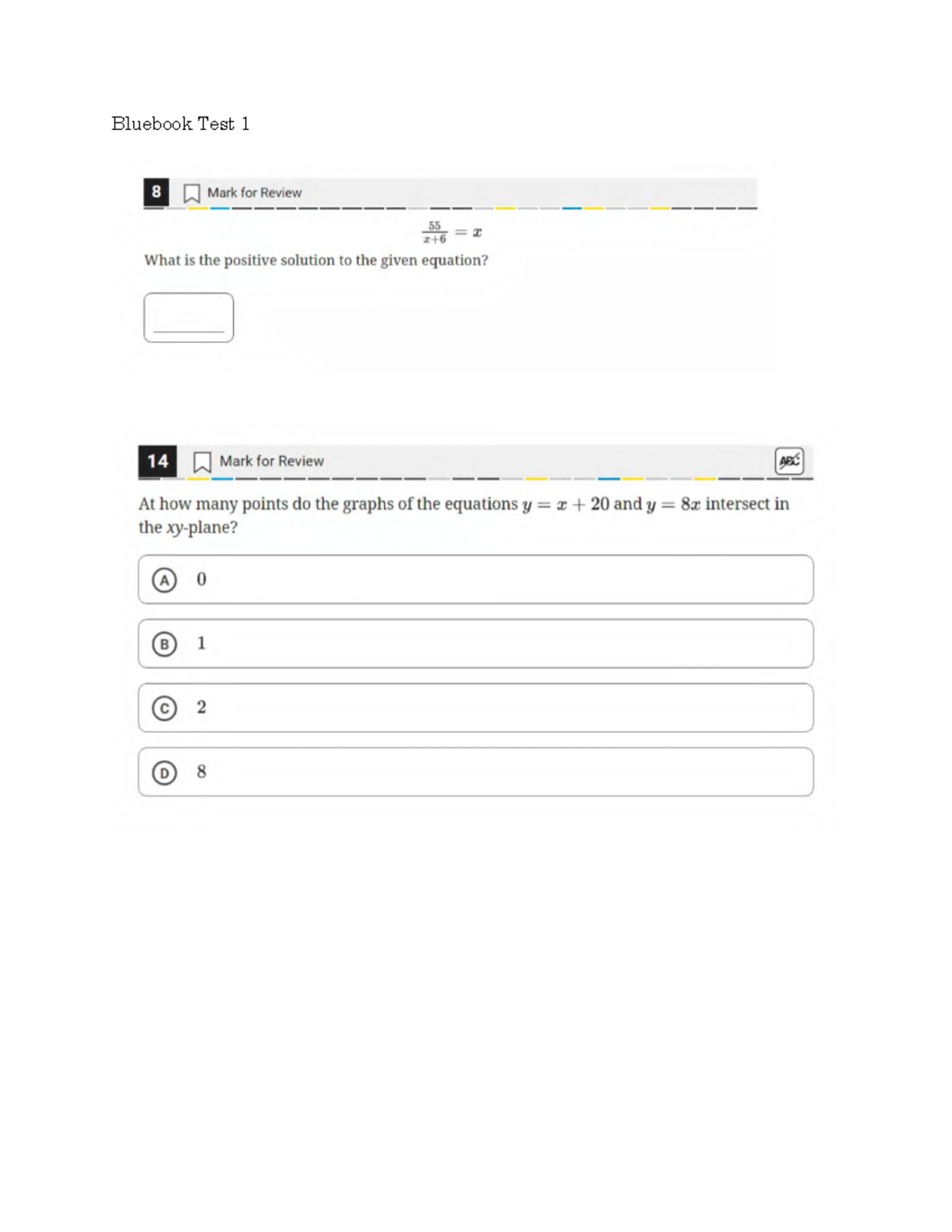 Math 09 Session 6 Desmos Practice Test 1 - Applied mathematics ...