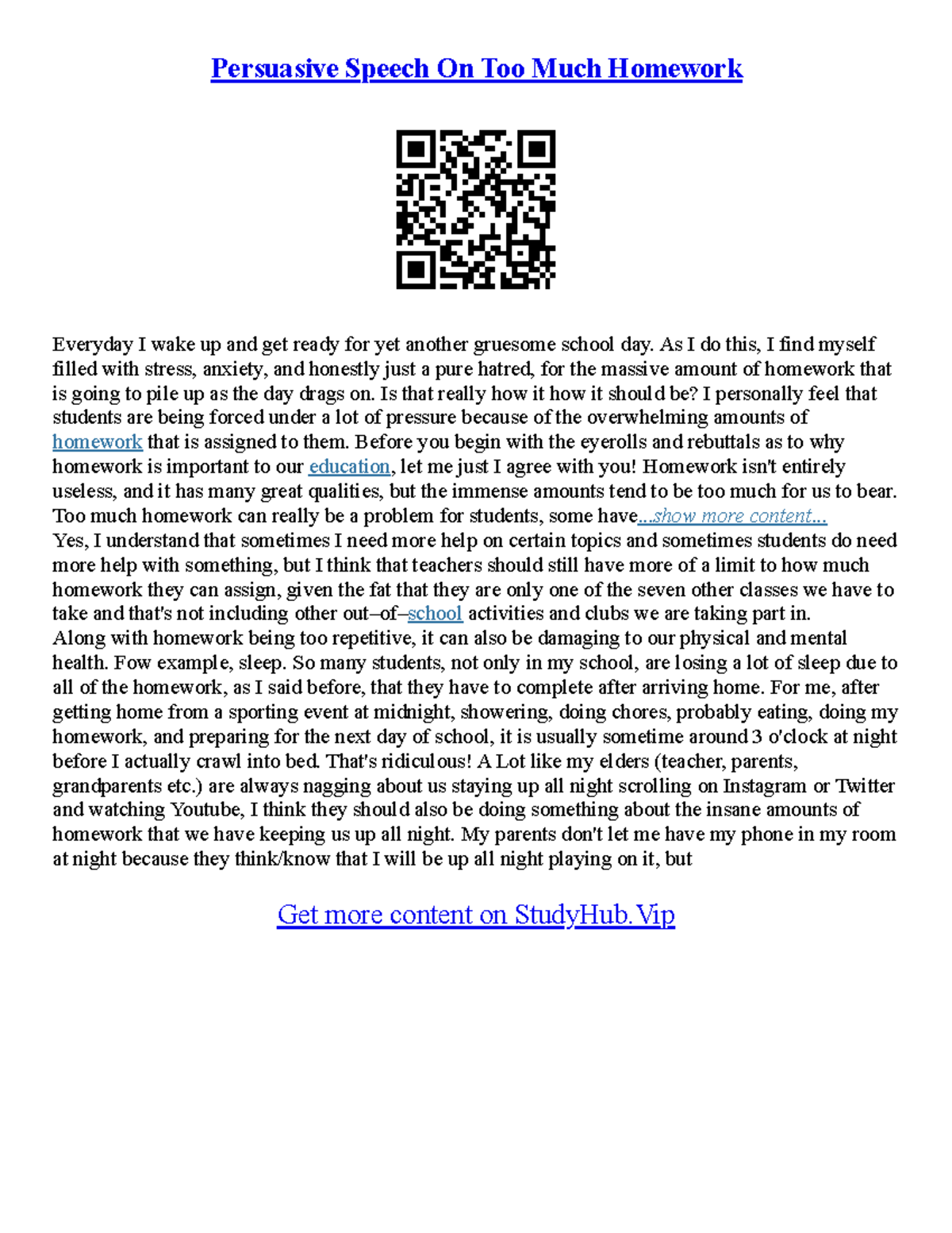 Persuasive Essay Topics 5Th Grade - Persuasive Speech On Too Much ...