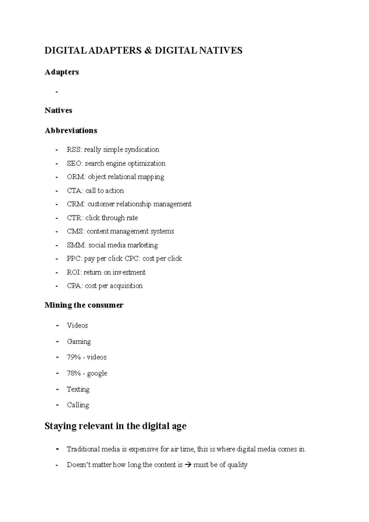 Digital Adapters & Digital Natives - DIGITAL ADAPTERS & DIGITAL NATIVES ...