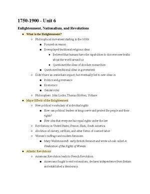 World History Unit 4 Notes - 1450-1750 - Unit 4 TRANSOCEANIC ...