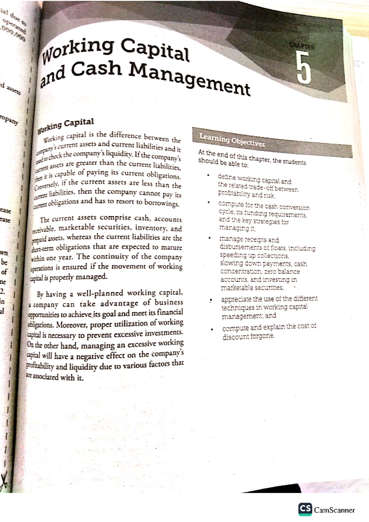 Financial management - Bachelor of Science in Accountancy - Studocu