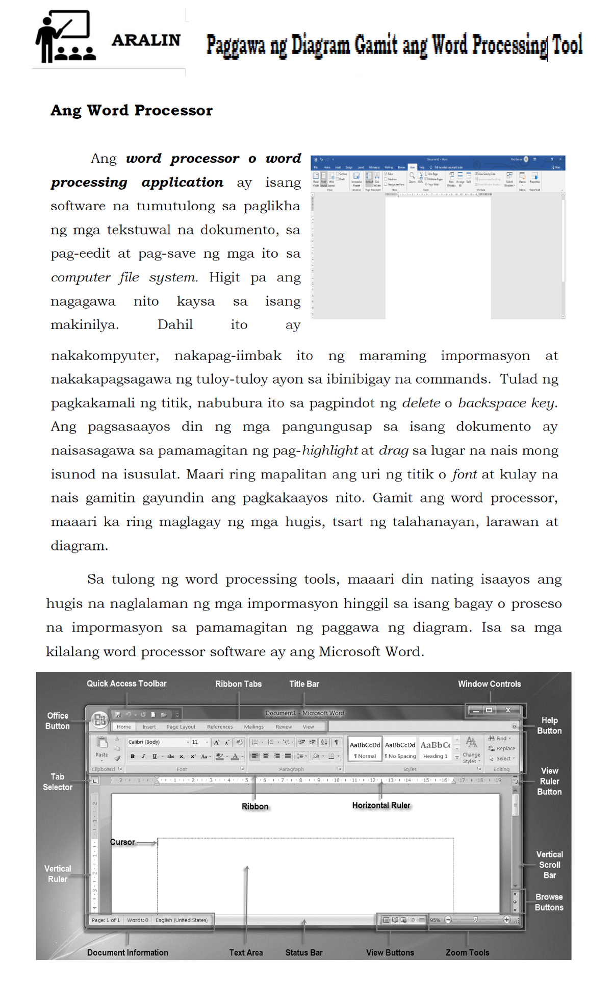 Lesson 1 m17 - Notes - Bachelor in Elementary Education - Studocu