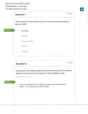 DUAL US HIST Review Quizzes (Semester 1) - Dual US HISTORY CH 01-15 ...