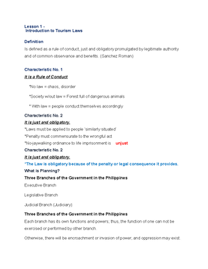 Lesson 5 Legal Aspect - Lesson 5 – Law on Partnership and Corporation ...