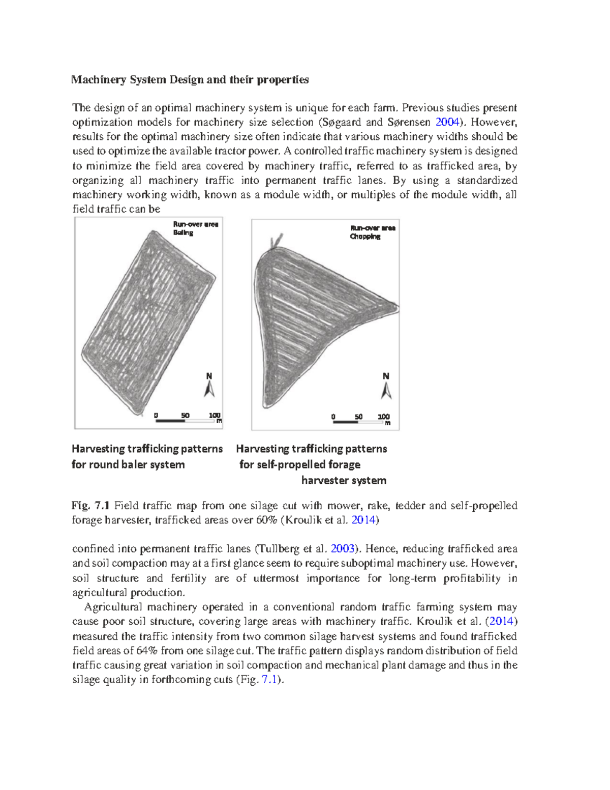 Machinery System Design and their properties - Previous studies present ...