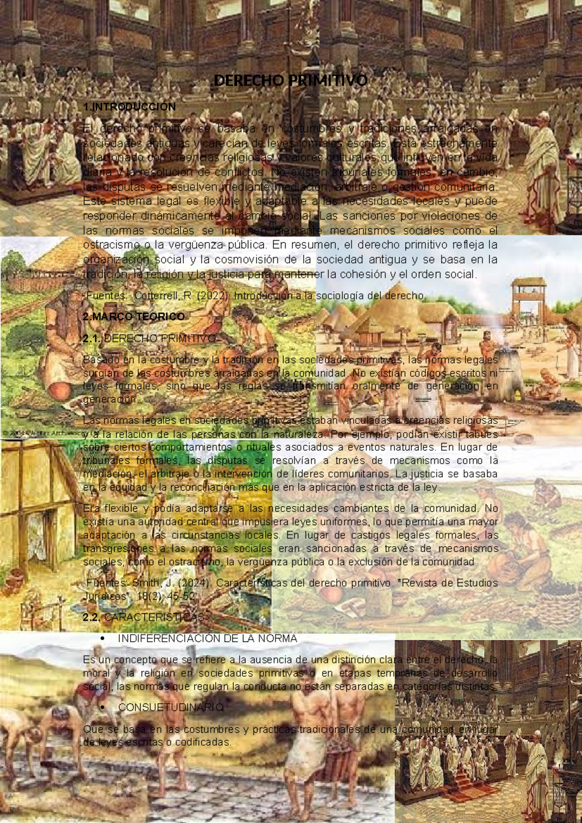 Derecho Primitivo 2 - DERECHO PRIMITIVO 1ÓN El derecho primitivo se ...