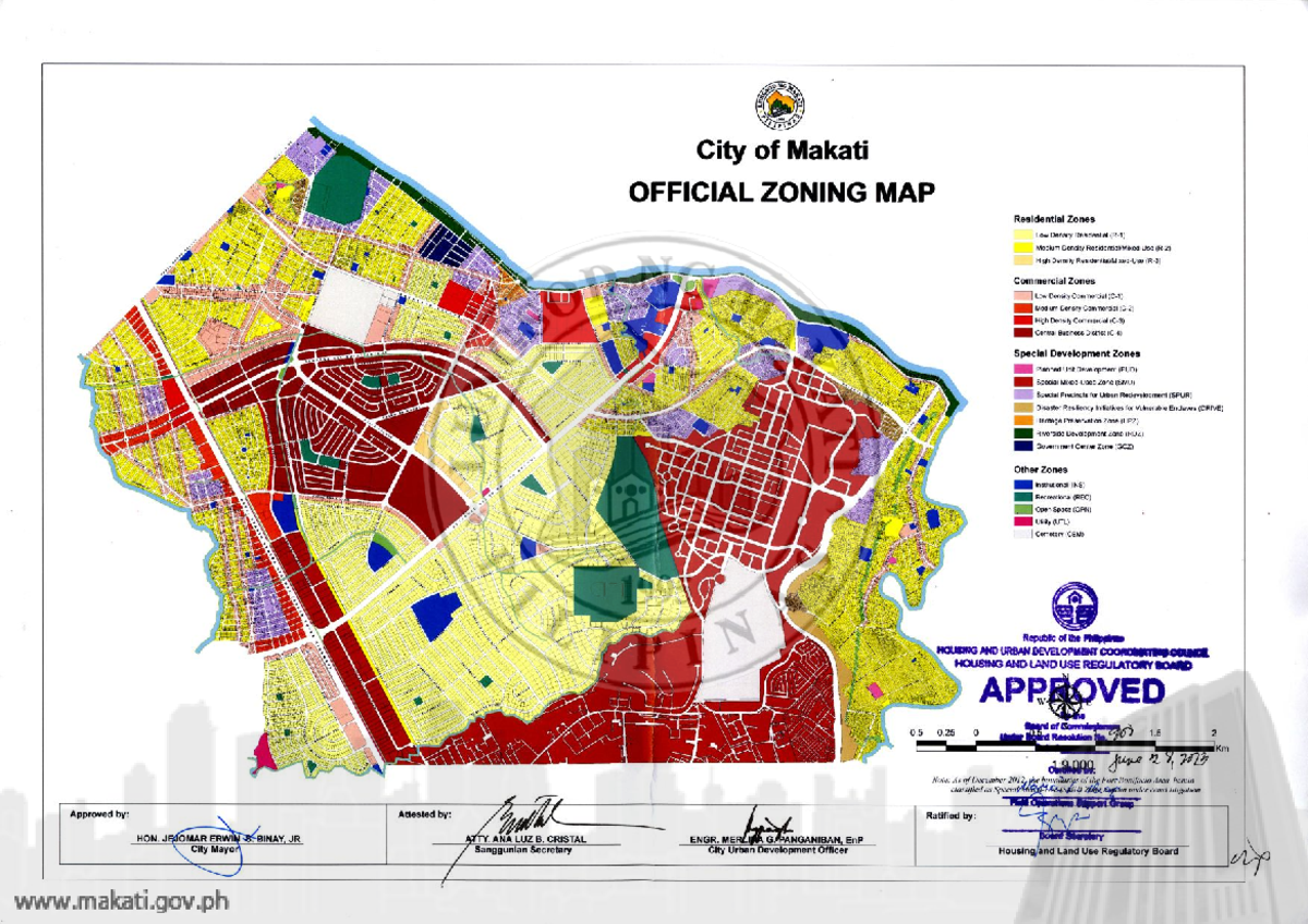Makati zoning maps - Maps - IT ng inamo - Studocu