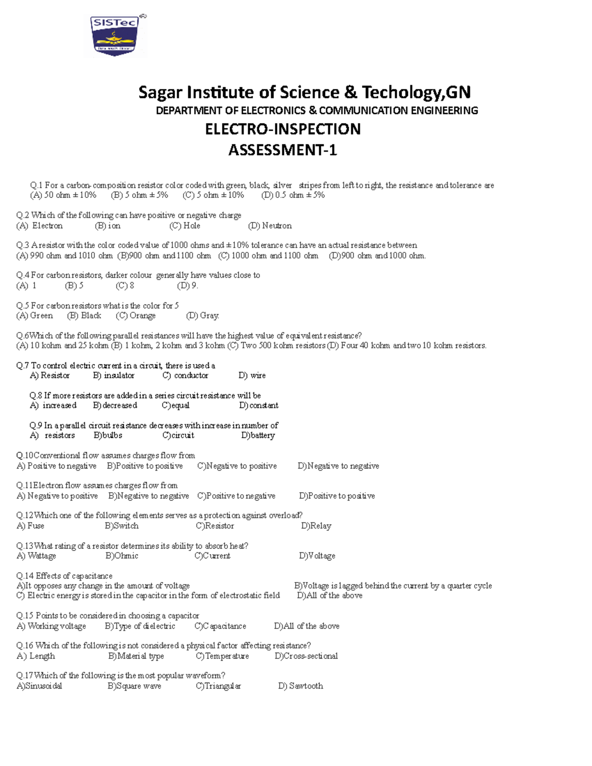 Multiple Choice Questions On Basic Electronics Analog Electronics multiple-choice-questions-on-basic-electronics-analog-electronics