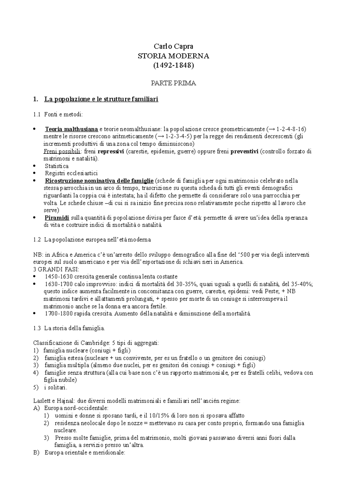 Carlo capra storia moderna 1492 1848 - Carlo Capra STORIA MODERNA (1492 ...