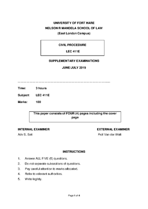 Notice IN Terms OF RULE 37(1)(a) - IN THE HIGH COURT OF SOUTH AFRICA ...