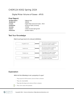 Chem 133 Midterm Exam - Question 1 2 / 2 points How many significant ...