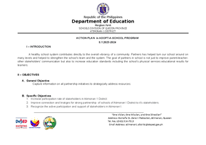 JEL-Plan Juliana Honeylet L. Amper-MT I - Job-Embedded Learning (JEL ...