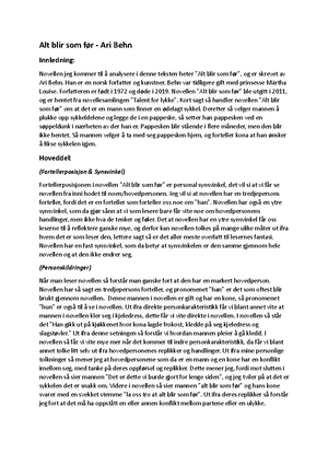 Retorisk analyse - Karakter: 6 - Trygve Bjelland Rønnevik, 1STC Norsk ...