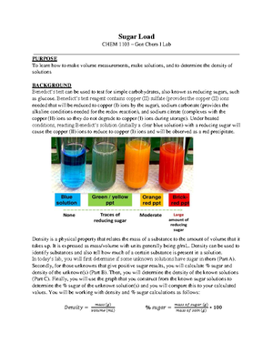 Gen Chem II Unit 1 Study Guide - Unit 1: General Chemistry II study ...