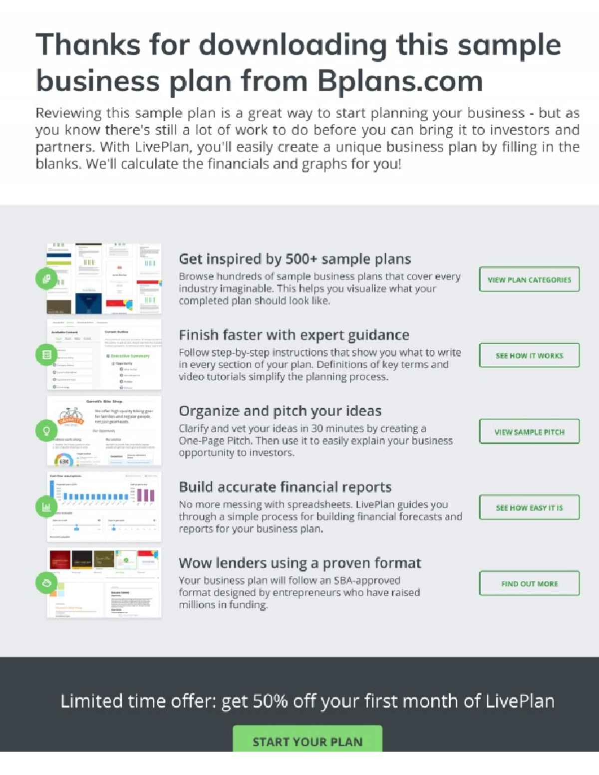 Import exxxx - This sample business plan has been made available to ...