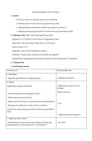 DAY 2 DLP IN English 3 Demonstrative-Pronoun - Detailed Lesson Plan in ...