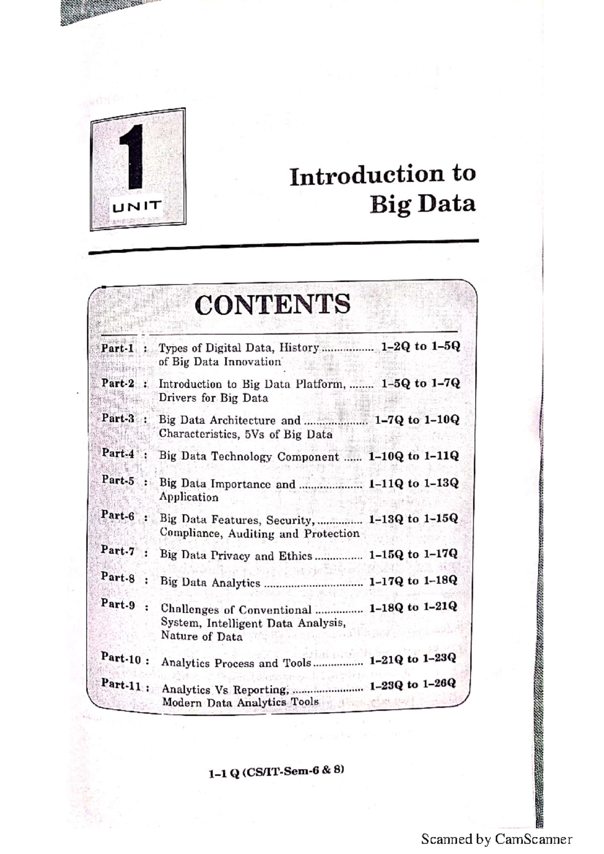 Big Data - IT 110 - Studocu