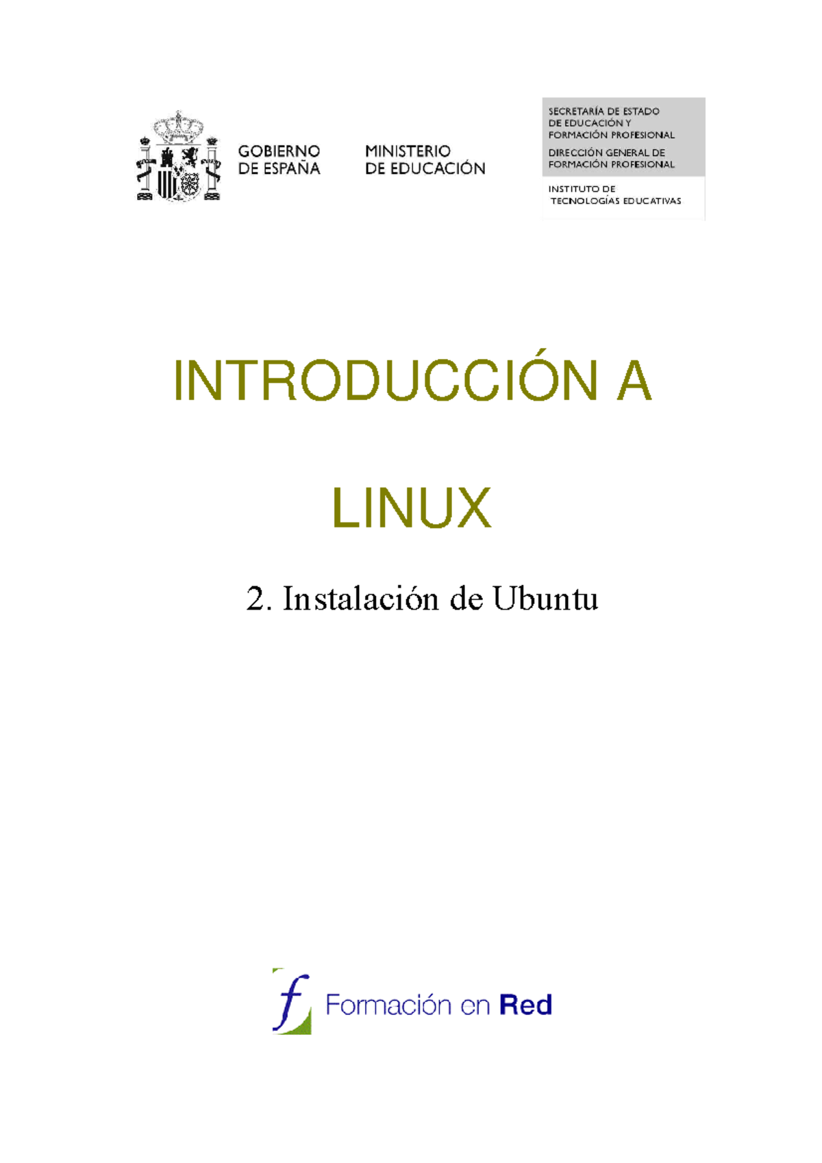Introducción a linux ( ) - INTRODUCCIÓN A LINUX - Studocu