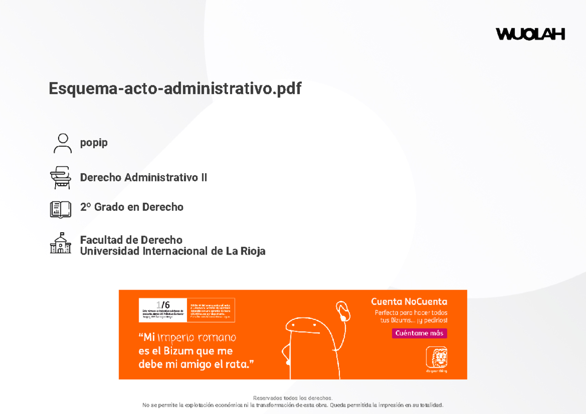 Wuolah free Esquema acto administrativo - Derecho Administrativo II - Esquema-acto ...