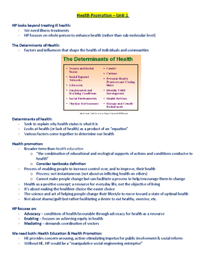 Module 2 - Milestones in the History of Health Promotion - MODULE 2 ...