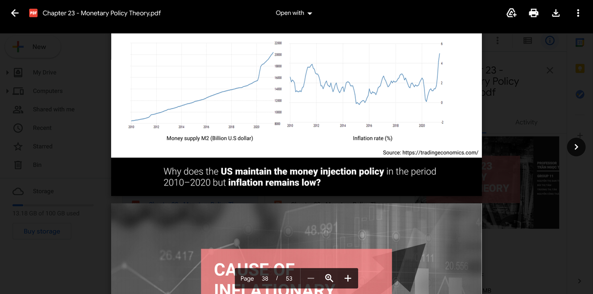 Group 11 - Chapter 23 - Google Drive - 13 GB of 100 GB used My Drive ...