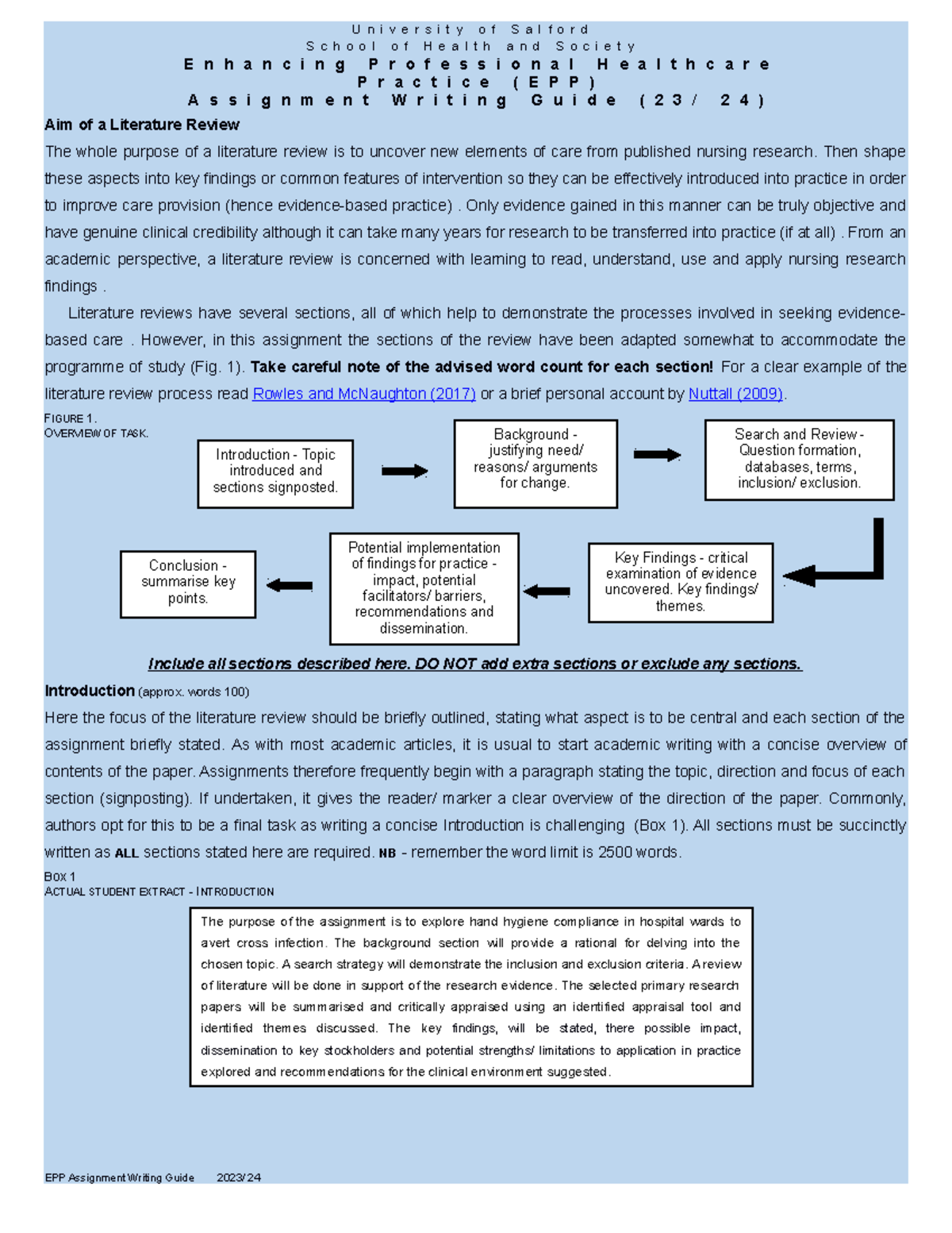 EPP%20Assignment%20Writing%20Guide - U n i v e r s i t y o f S a l f o ...