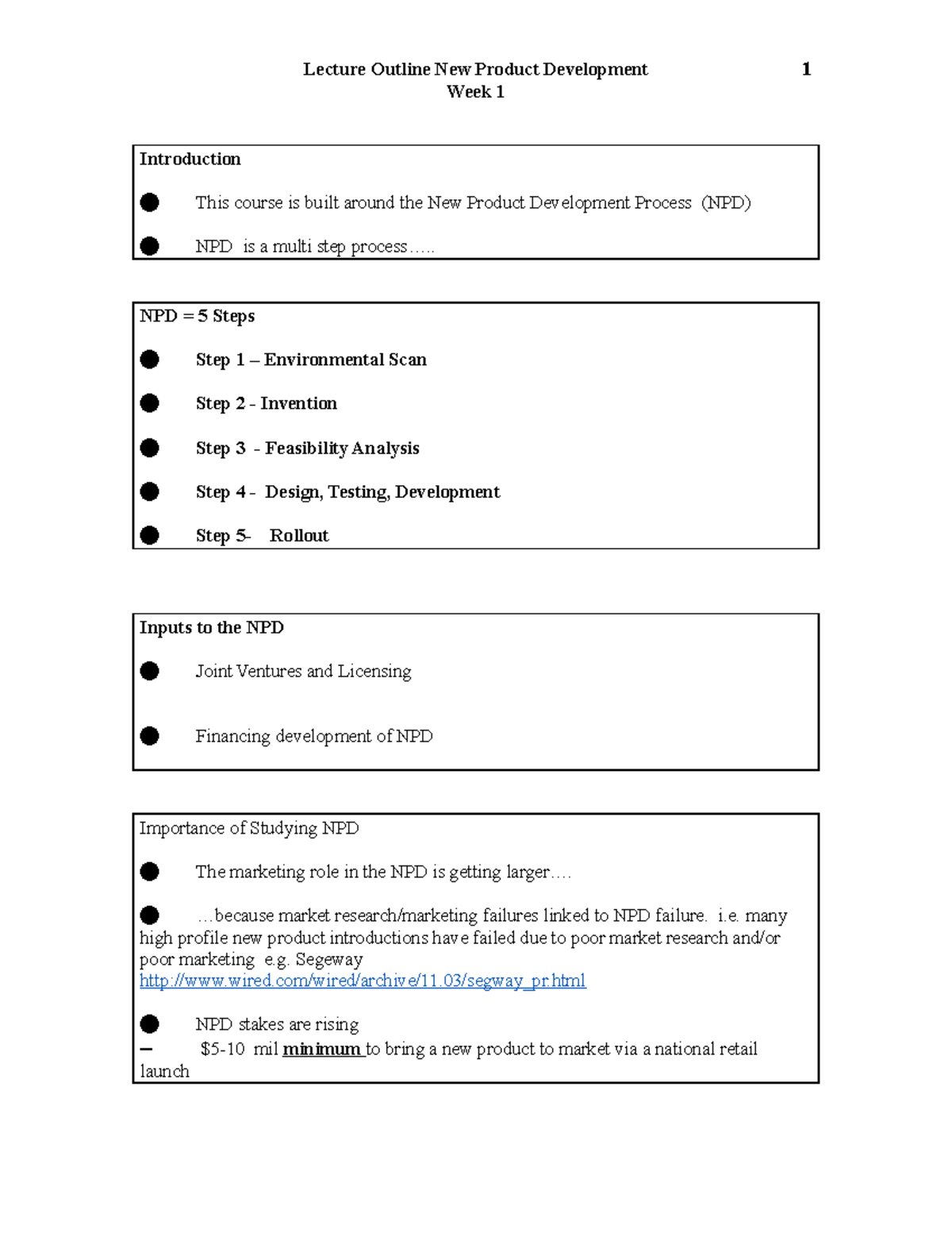 Lecture outline week 1 2021 - Week 1 Introduction This course is built ...