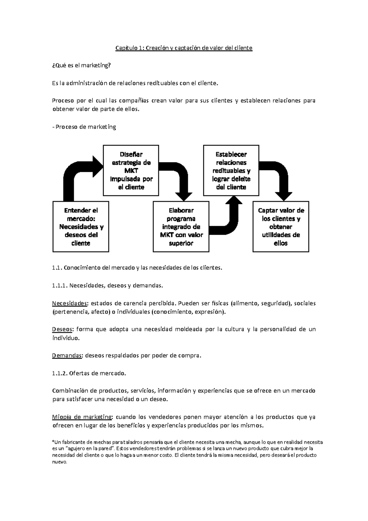 Resumen Marketing 1er Parcial - Warning: TT: undefined function: 32 Warning: TT: undefined ...