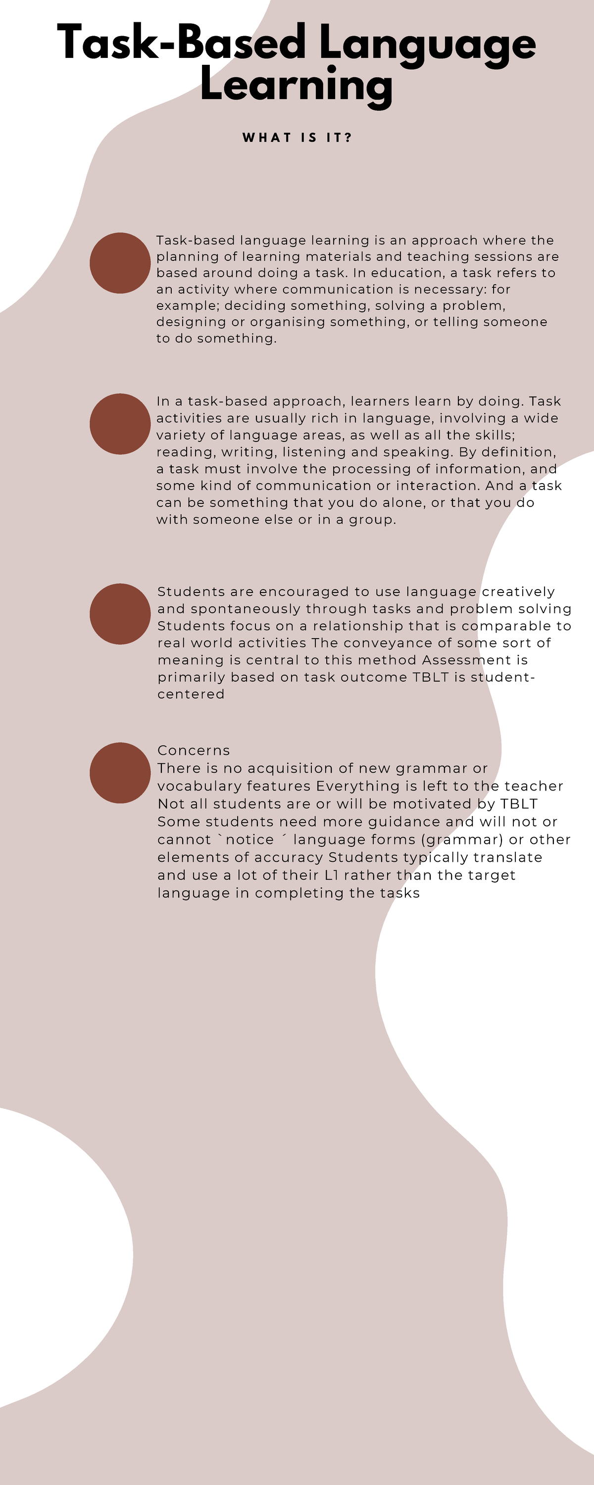 Task-Based Language Learning - Task-Based Language Learning Task-based ...