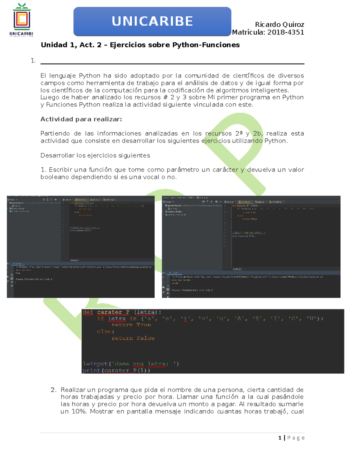 Quiroz-Ricardo-Ejercicios-Sobre-Python-Funciones Act2 - Ricardo Quiroz ...