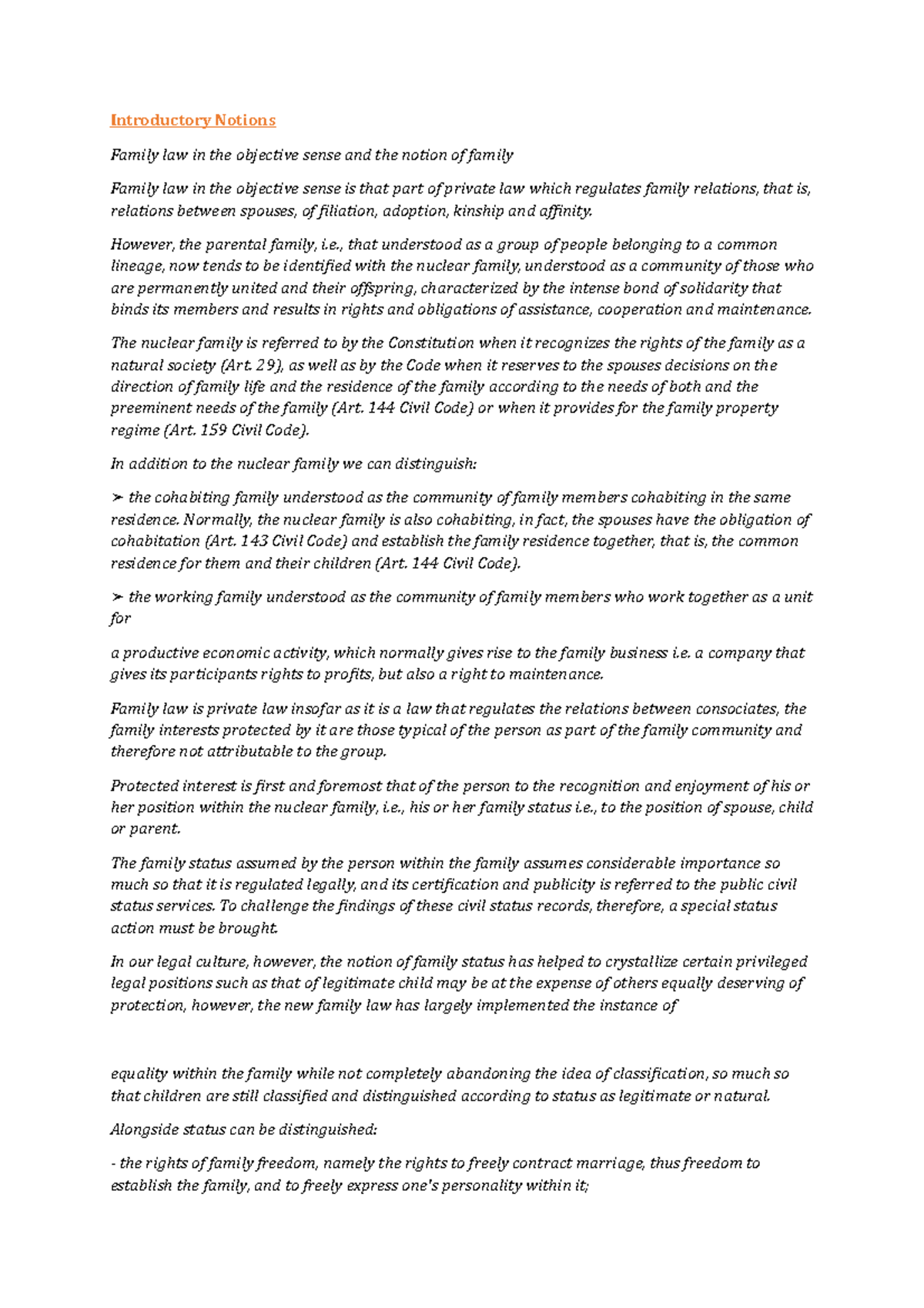 Introductory Notions 1 Introductory Notions Family Law In The introductory-notions-1-introductory-notions-family-law-in-the