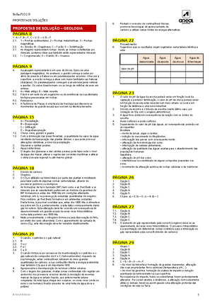 Biologia e Geologia - 10º ano - Ensino Secundário - Studocu