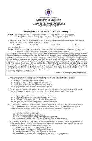Filipino 8 Q2 Mod2 Balagtasan-1 - Filipino Ikalawang Markahan – Modyul 2: Balagtasan 8 Filipino ...