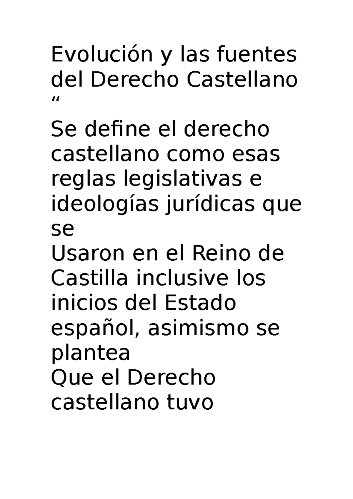 S13 - Historia DEL Derecho - Evolución y las fuentes del Derecho ...