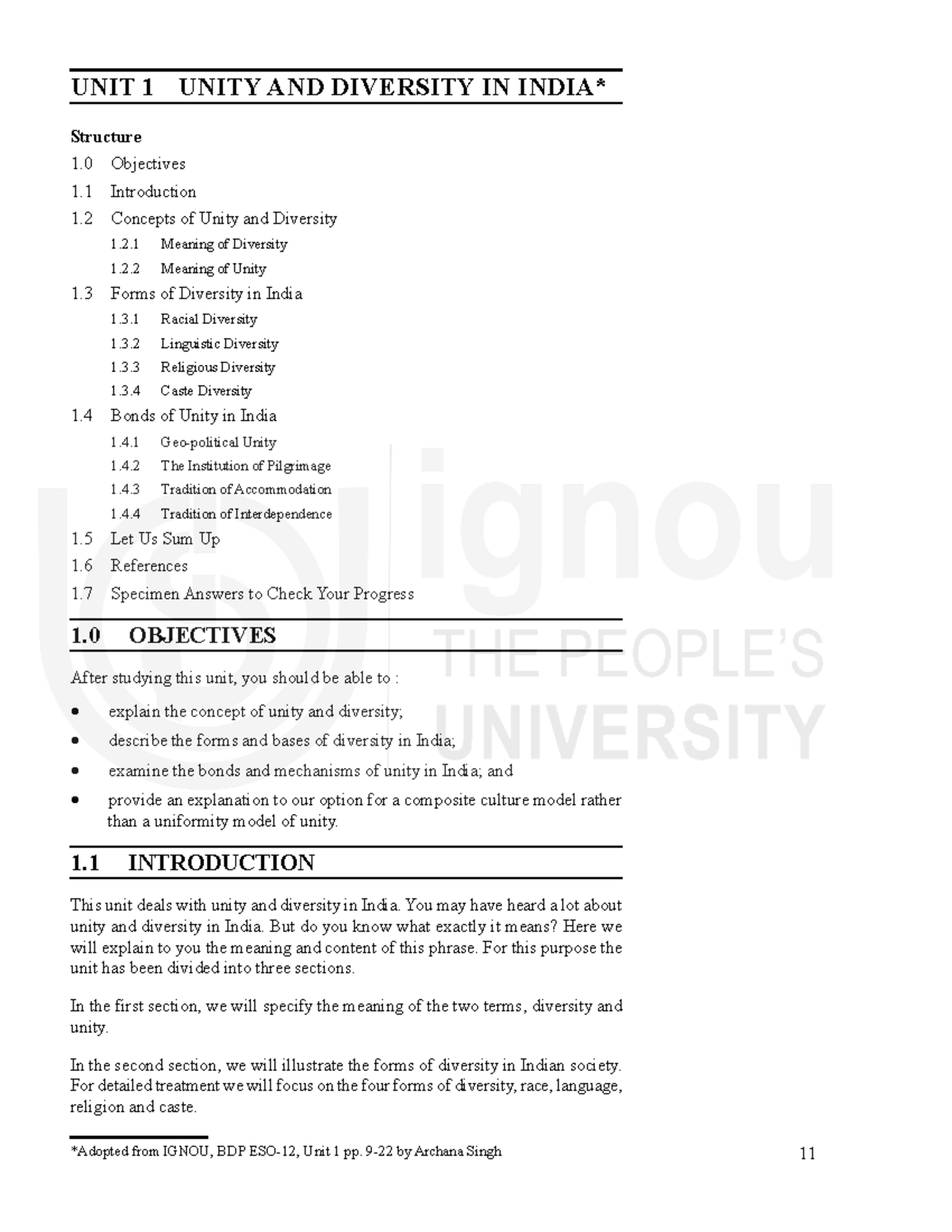 Unit 1 Unity And Diversity In India Unity And Diversity In India Unit 1 Unity And Diversity In