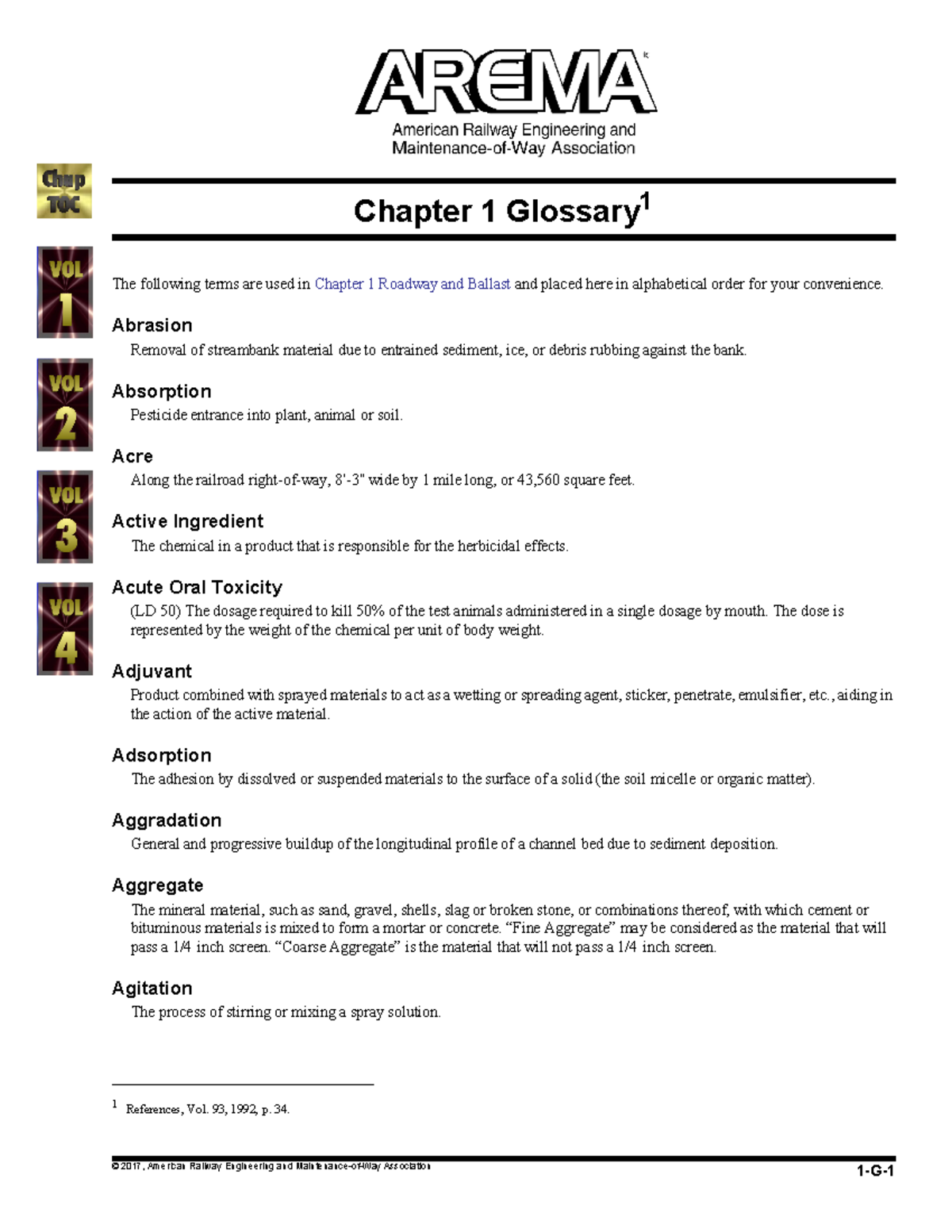 1 01G - Arema 05 - 1-G- 1 3 1wsw Chapter 1 Glossary 1 The following ...