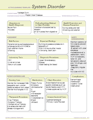COPD template - ACTIVE LEARNING TEMPLATES THERAPEUTIC PROCEDURE A ...