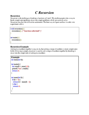 Lecture 7 Function - Lec note - CSE 2163 User-defined function ####### We have already known ...