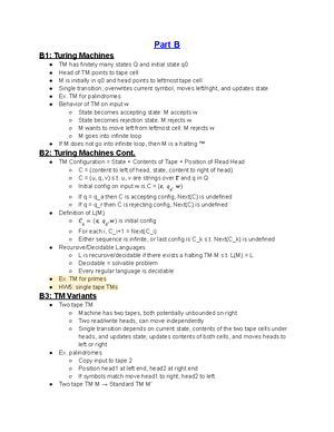 262 final notes - table of contents for lecture slides