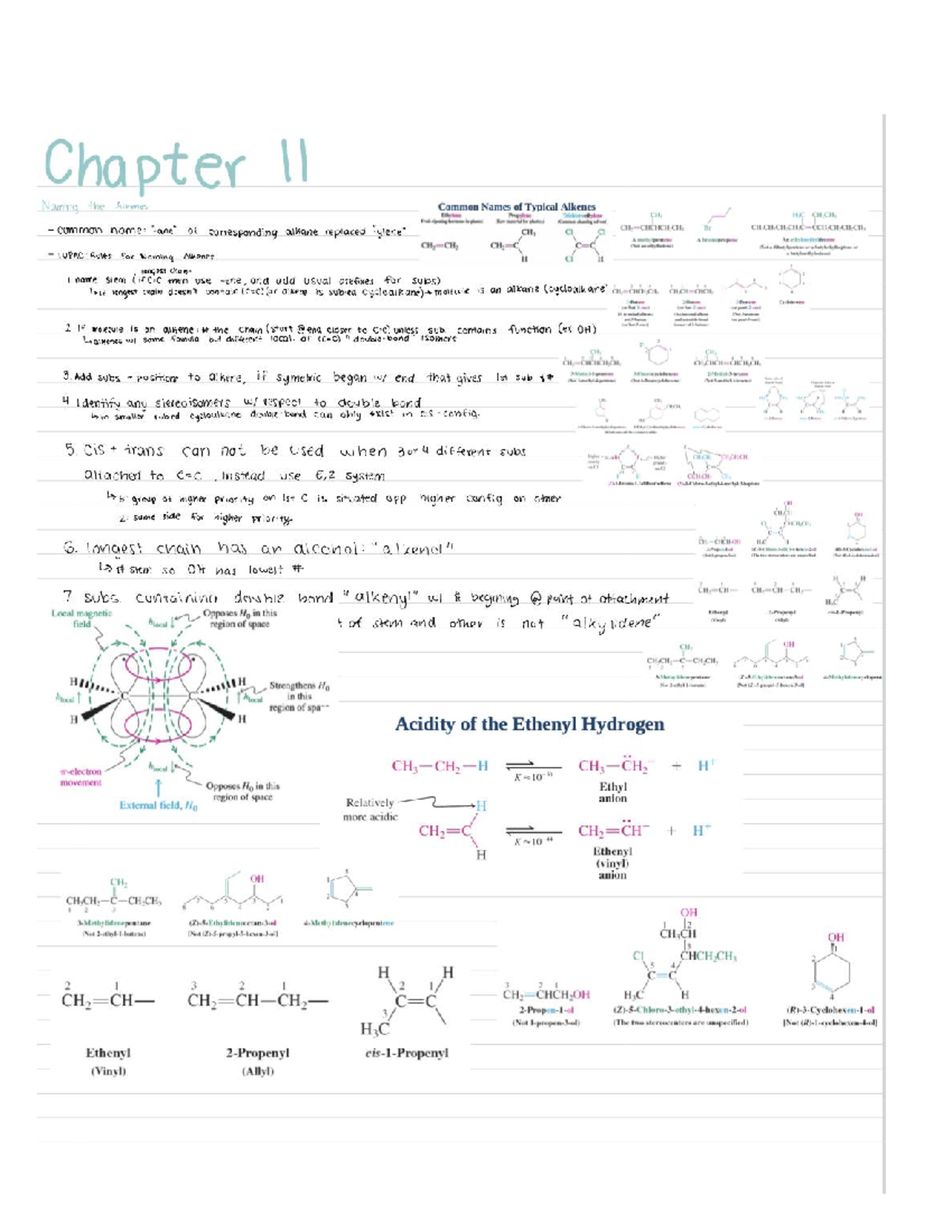 Chapter 11 Chem Textbook Notes - CHEM 40A - Studocu