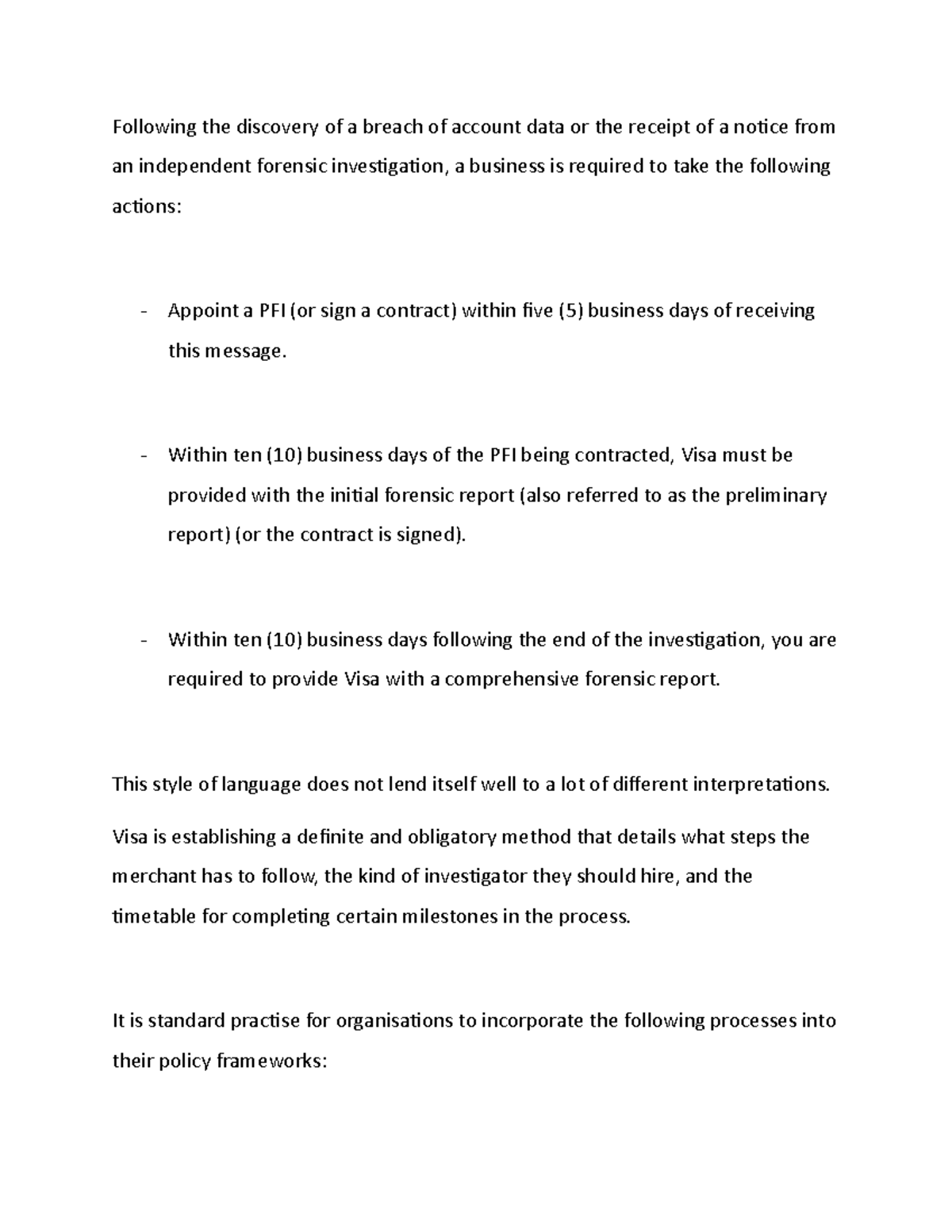 Security Policies, Standards, and Compliance- Pt-5 - Following the ...