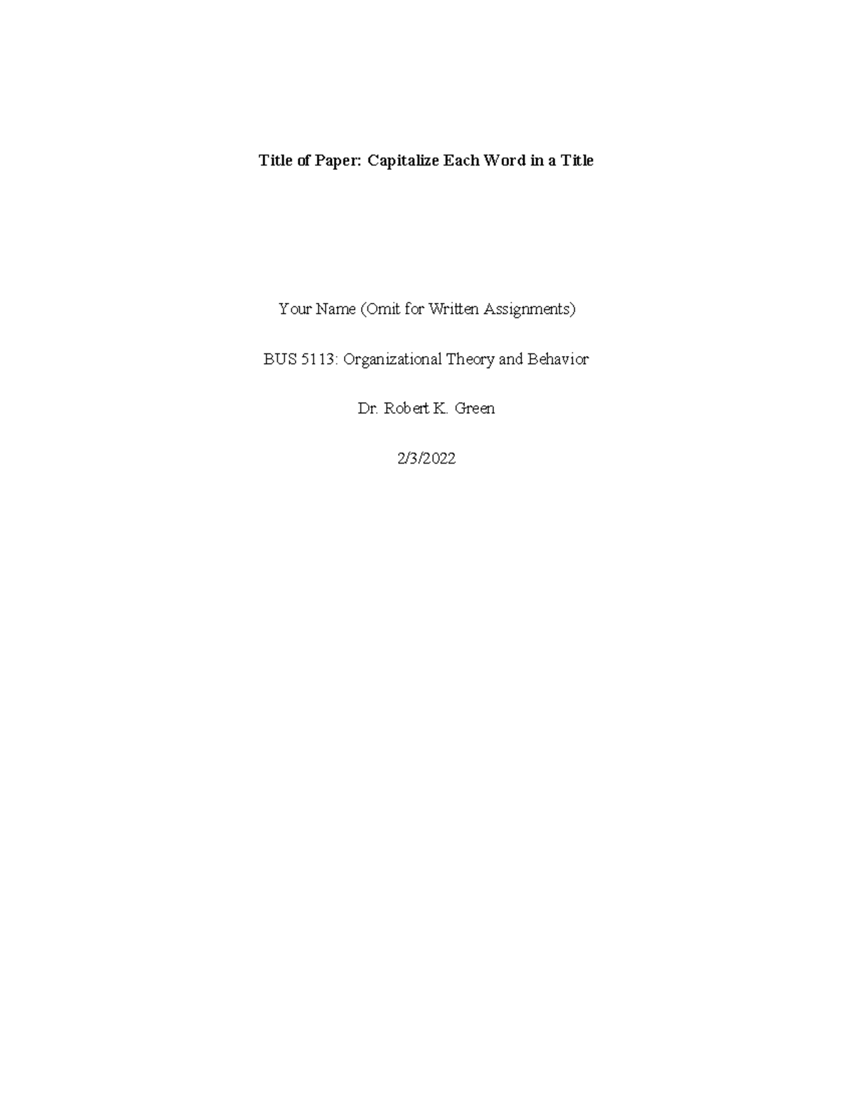 APA 7th Template - This are the rules for APA and the sociology course ...