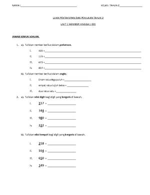 Program Intervensi Matematik Tahap 2 PPT 2020 - PROGRAM INTERVENSI PPT ...