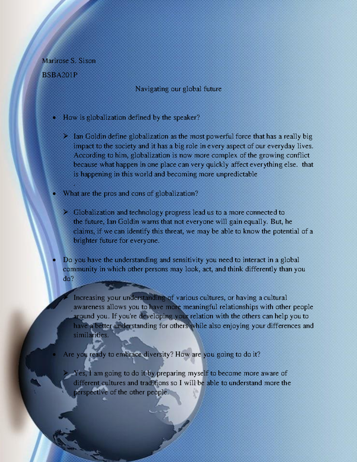 Globalization - The new globalizers, as the World Bank calls them, are ...
