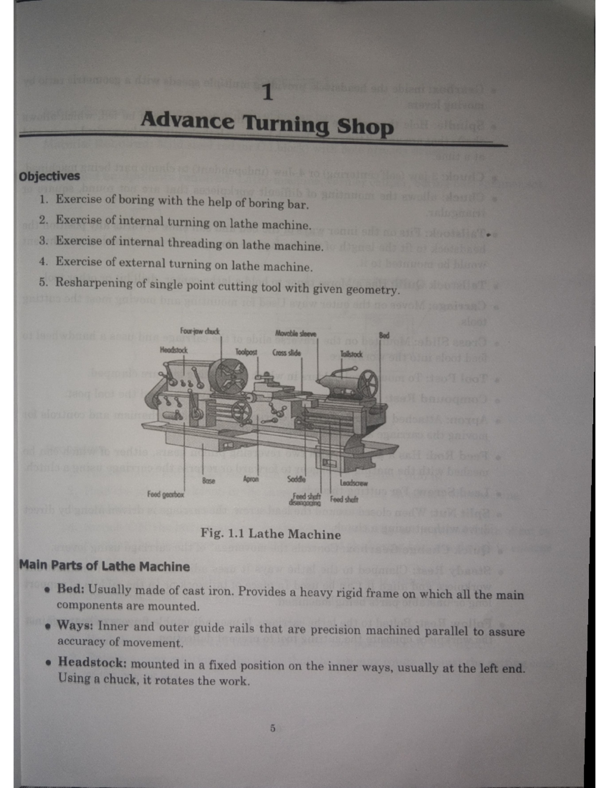 Advance Turning Shop - Mechanical engineering - Studocu