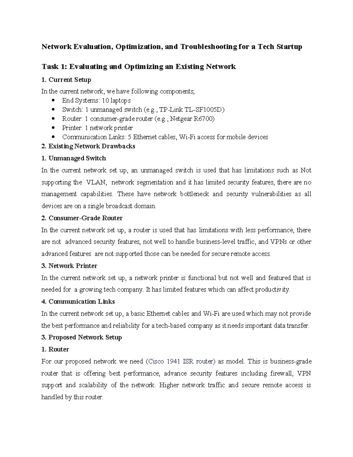 Network Evaluation - theory - Network Evaluation, Optimization, and ...