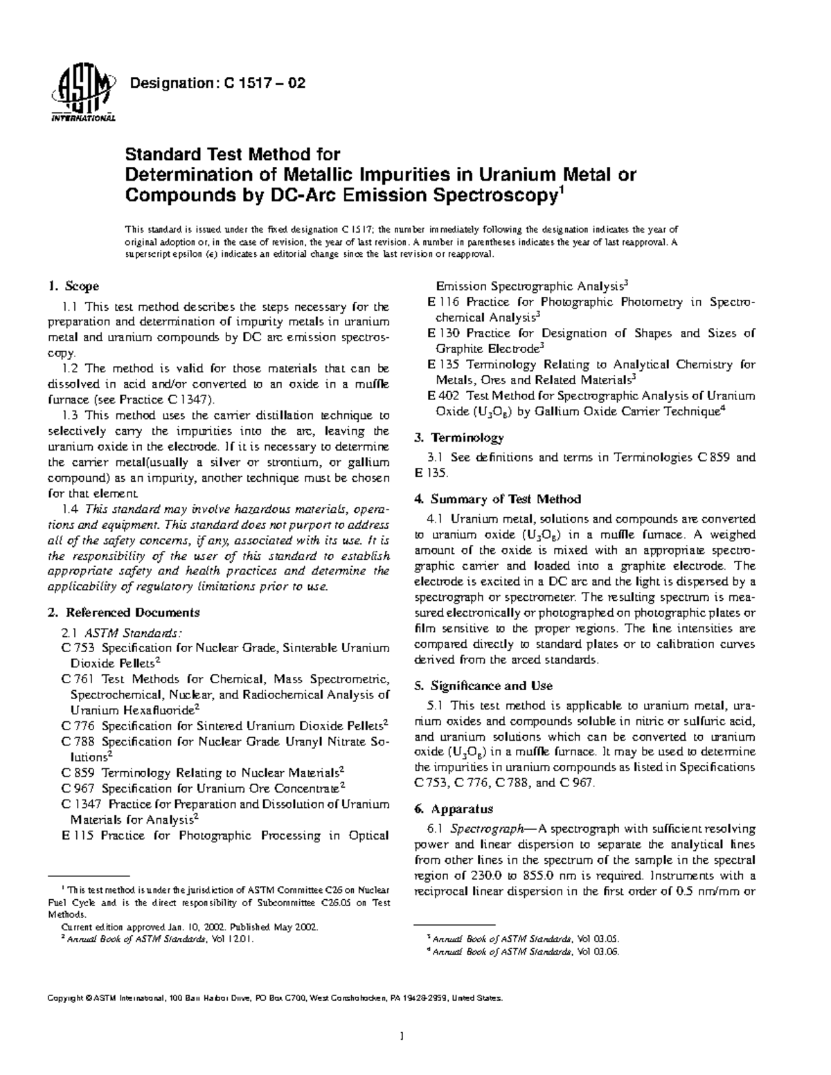 C 1517-02 - fdfd - Designation: C 1517 – 02 Standard Test Method for ...